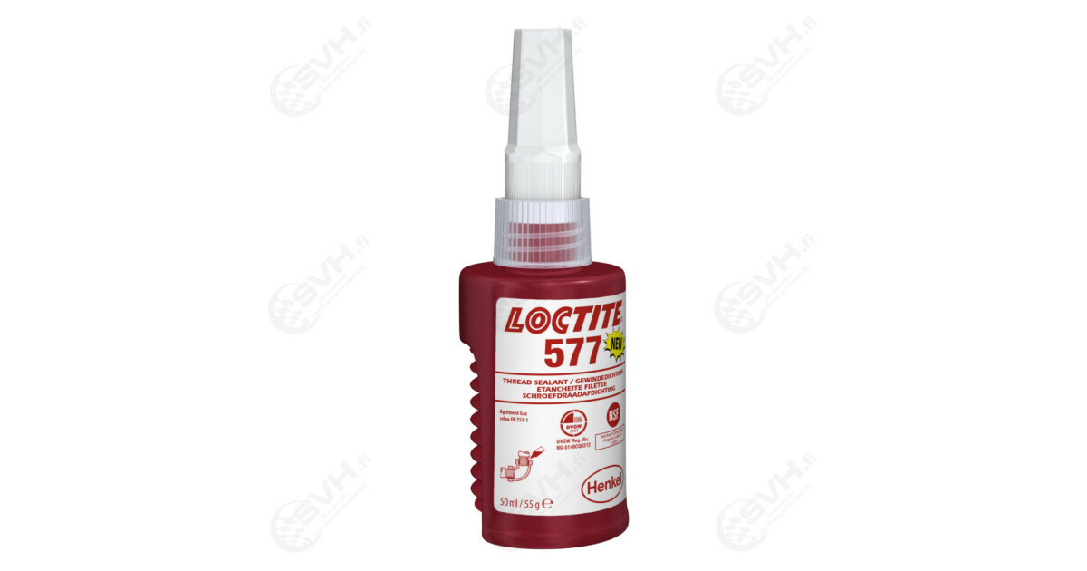 Loctite kierretiiviste 577 50ml, keskiluja - LO577 » Svh.fi